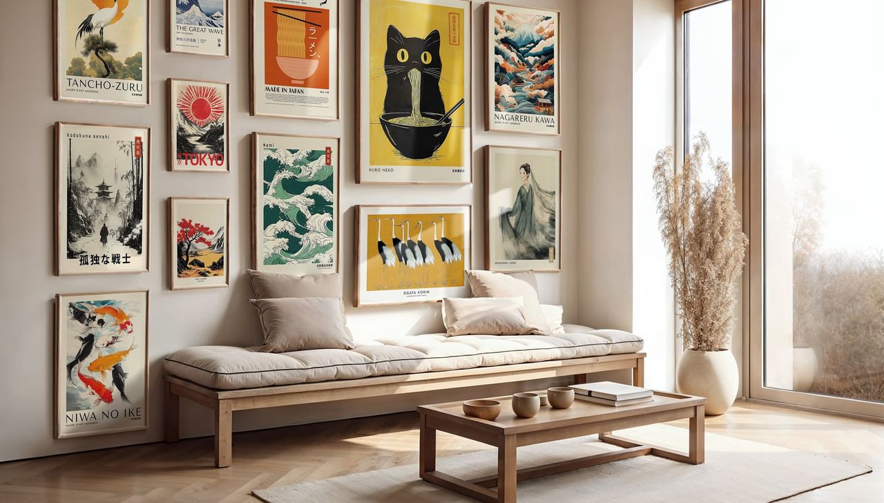 Japandi Poster | Japanische Kunstposter | Gallerix.de